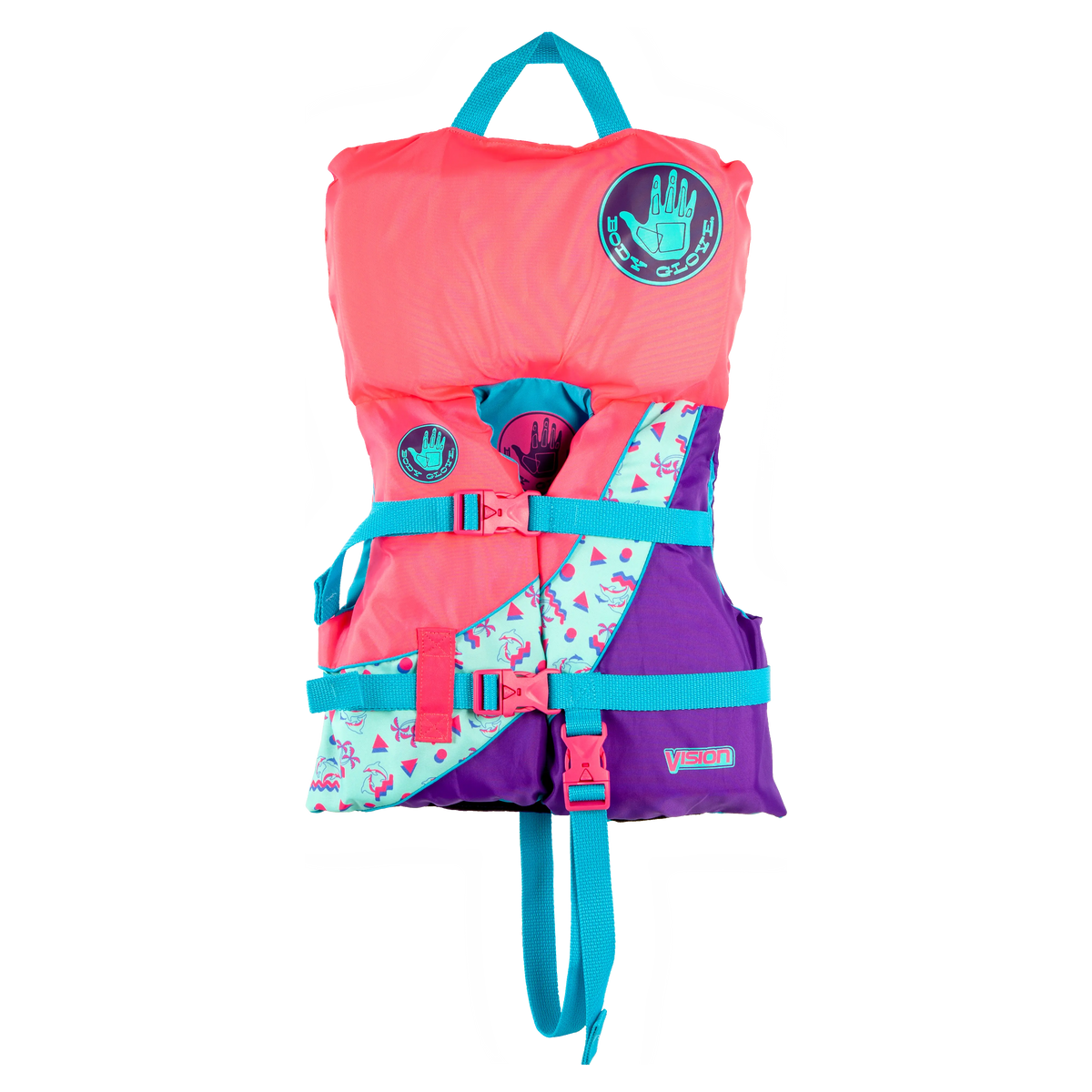 Infant USCGA PFD - Aqua Pink – Paddle Pals