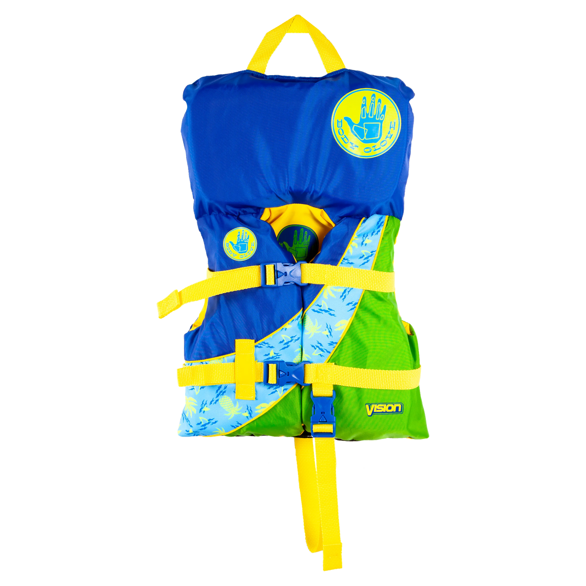 Infant USCGA PFD - Green Blue – Paddle Pals